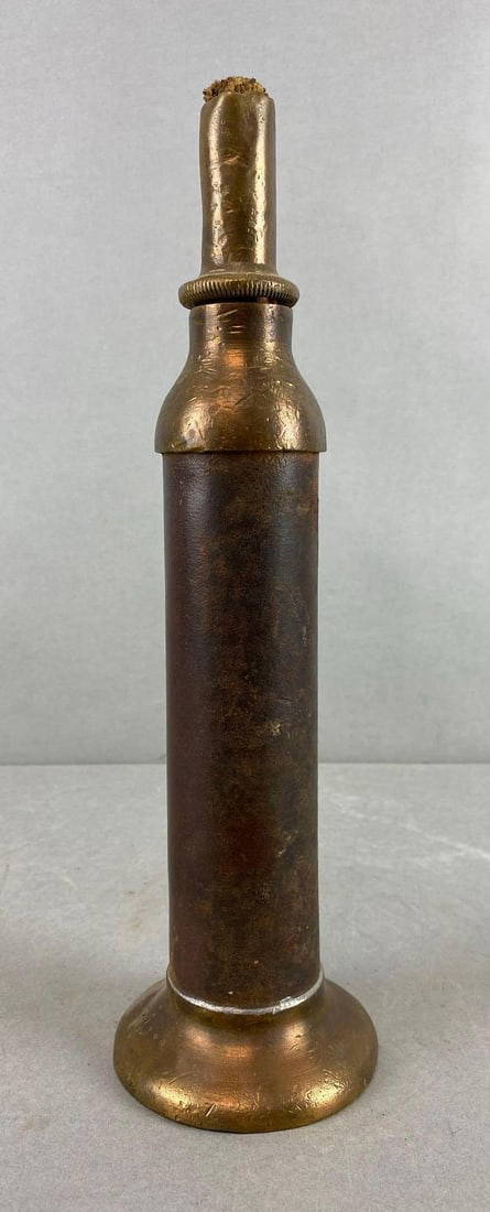 Antique Brass Railroad Engine Torch Auction