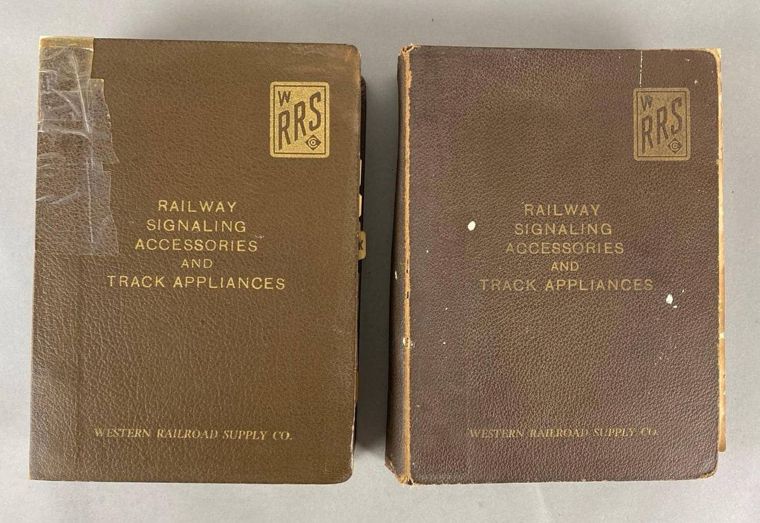 Group Of 2 1941 Western Railroad Supply Co. Catalogs Auction