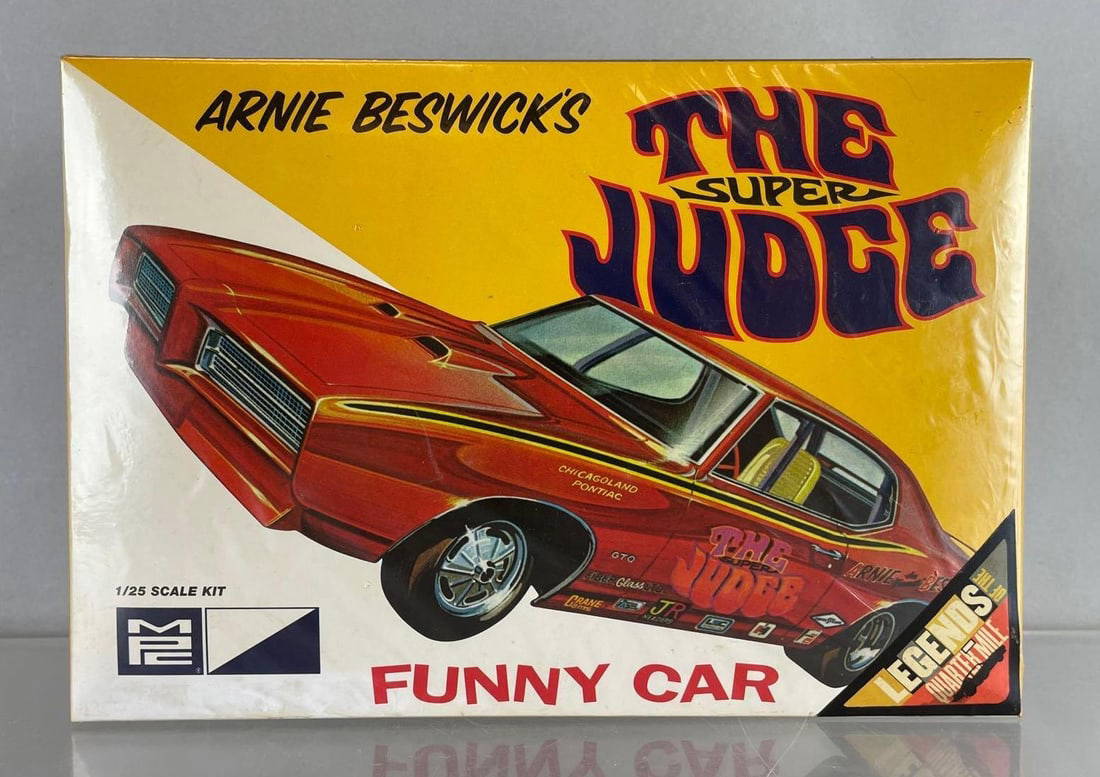 Mpc Arnie Beswick Super Judge Funny Car Model Kit Auction