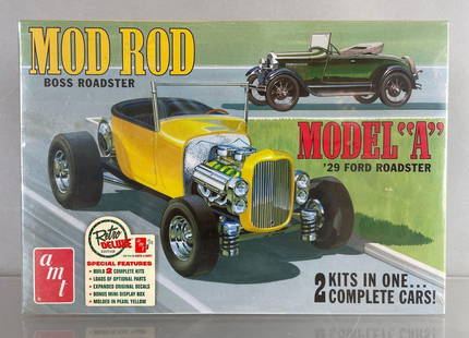 Amt Mod Rod Boss Roadster 29 Model A Model Kit