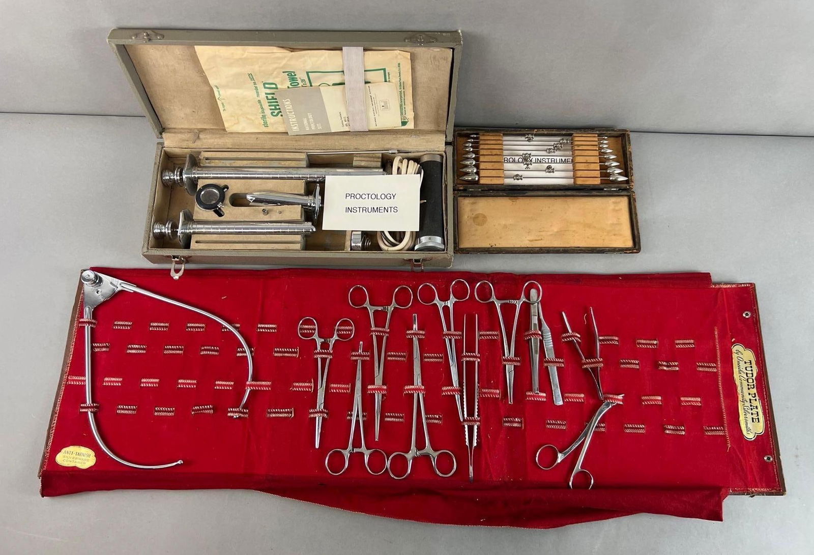 Group Of Vintage Surgical Instruments Auction