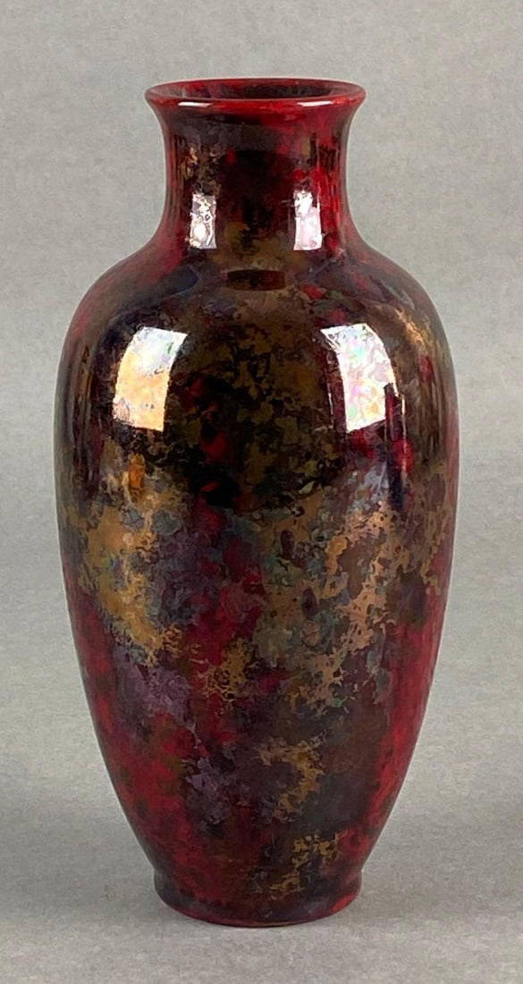 Royal Doulton Flamb? Porcelain Vase Auction