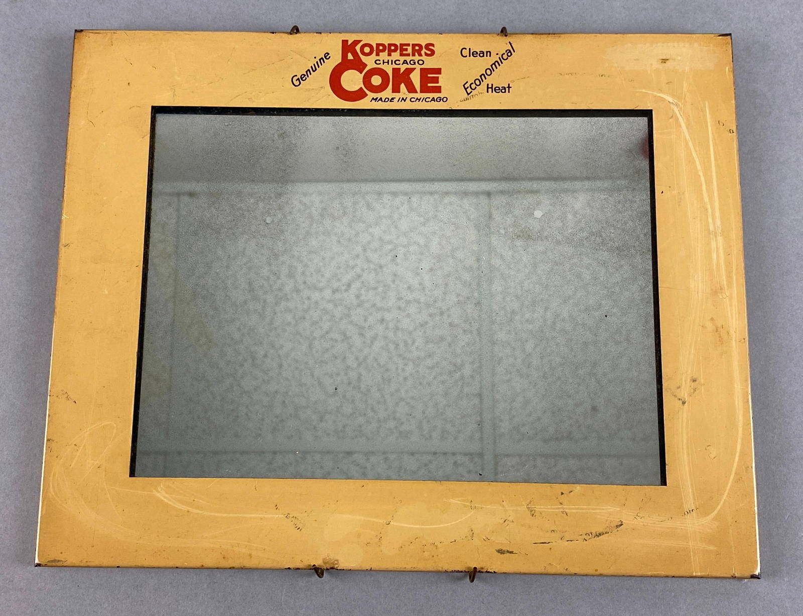 Vintage Koppers Chicago Coke Advertising Mirror Auction