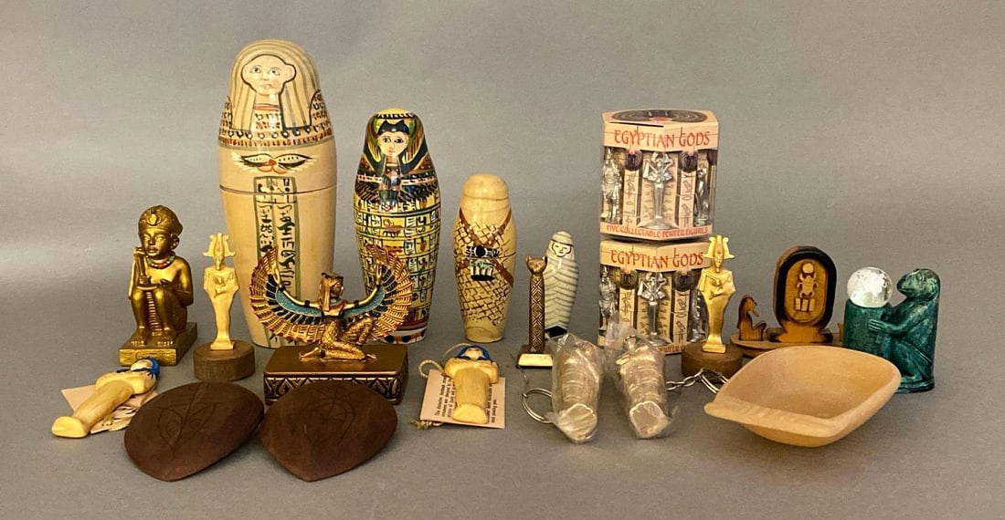 Group Of 16 Ancient Egyptian Items Auction