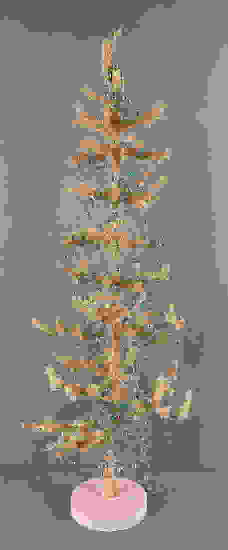 Vintage Tabletop Christmas Tree With Tinsel Auction