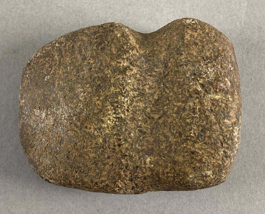 Native American Full Groove Stone Axehead Auction