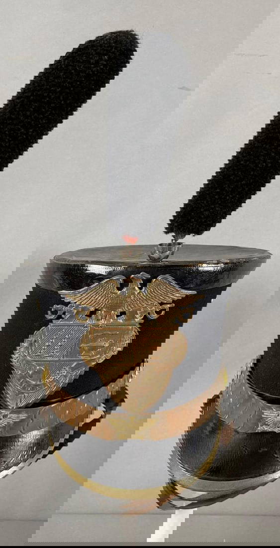 Original U.s. Indian Wars Identified Shako Cadet Hat Auction