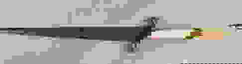 Double-sided Dagger With Brass Guard And Hilt Auction