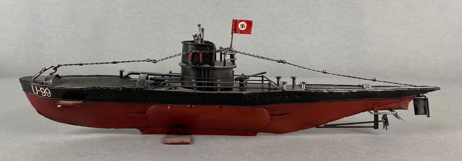 Berkeley Designs Ww2 German U-99 Tinplate Submarine Model Auction