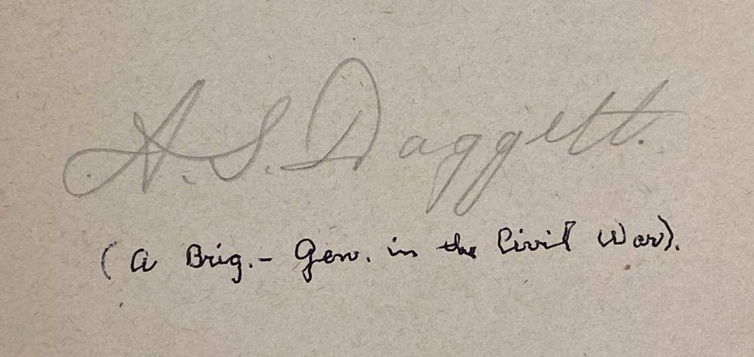 Aaron Simon Daggett, Union Brigadier General, 5th Maine Volunteer Infantry