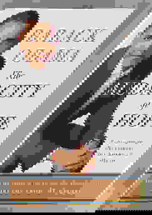 Signed Barack Obama The Audacity Of Hope Hardcover Book Auction