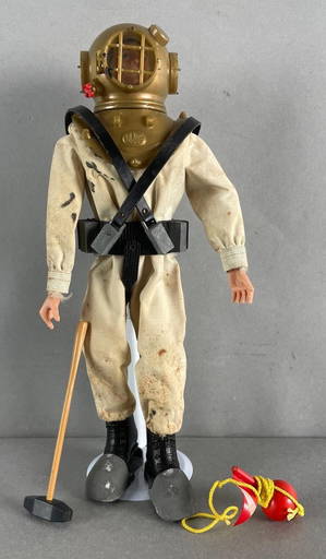 1965 Hasbro G.i. Joe Deep Sea Diver Action Figure