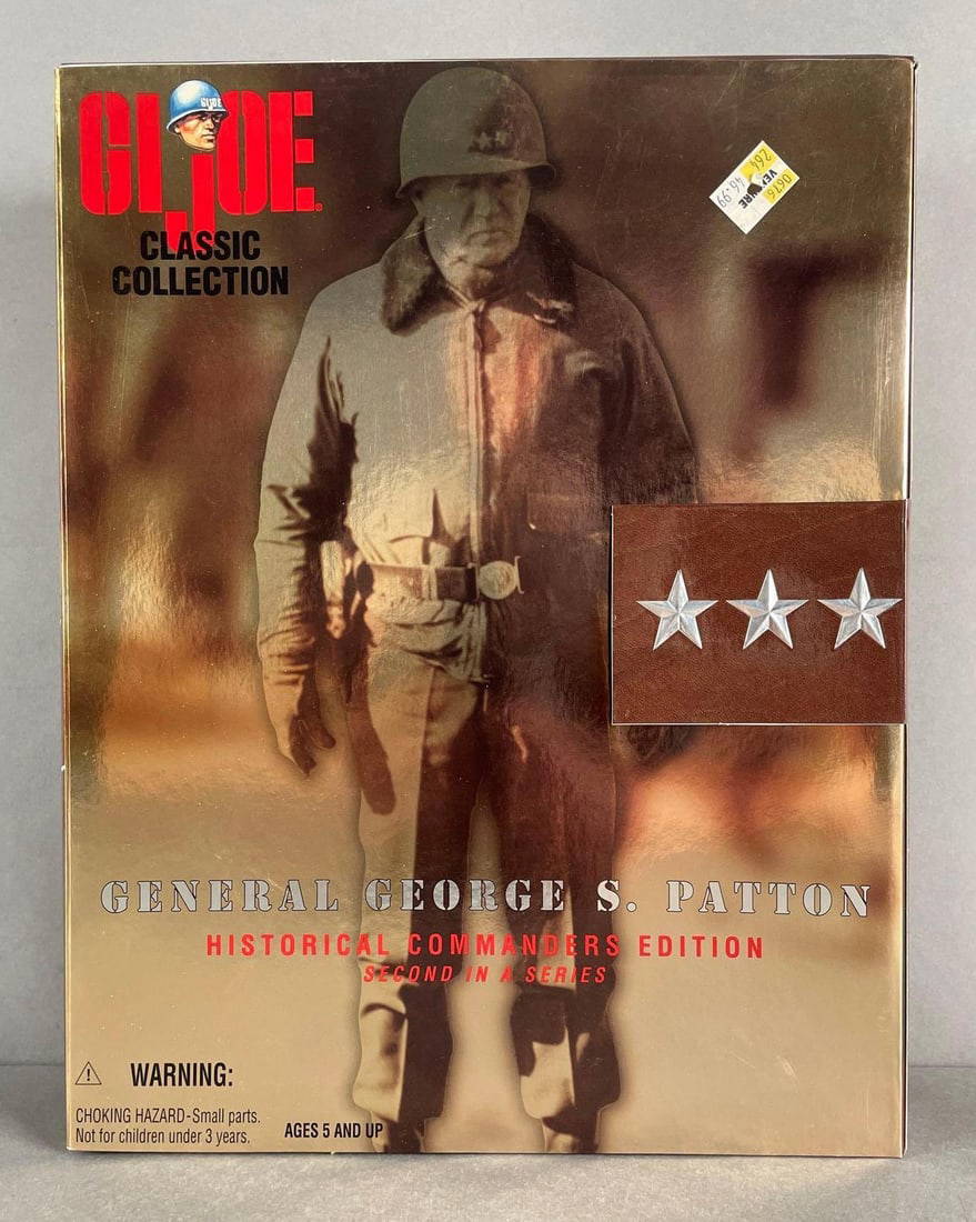 Hasbro G.i. Joe Classic Collection General Patton Action Figure Auction