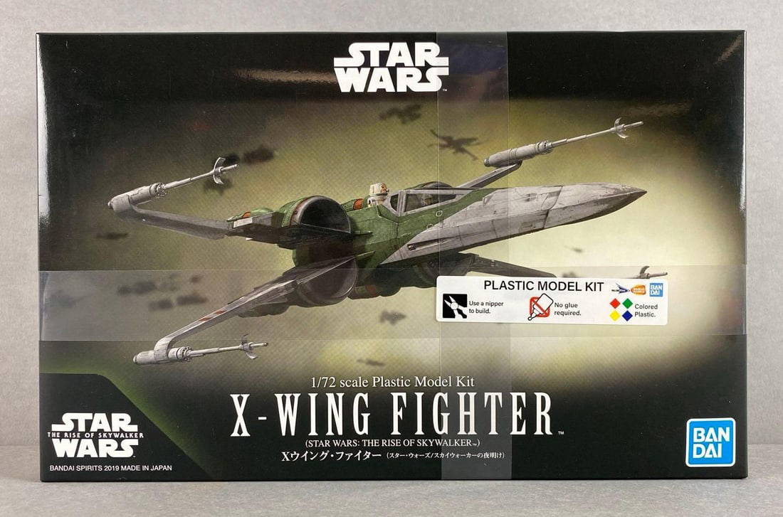 Bandai Star Wars The Rise Of Skywalker X-wing Fighter Model Kit Auction