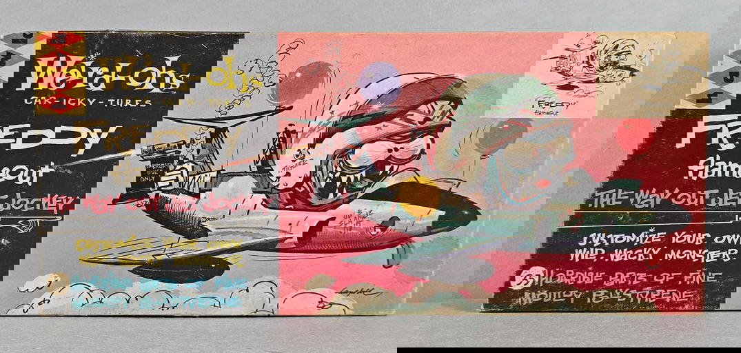 Hawk Weird Ohs Freddy Flameout Plastic Model Kit