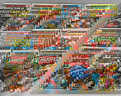 76pc Marvel Comics Bronze Age Hero Group - Apr 27, 2024 | Bruneau & Co ...