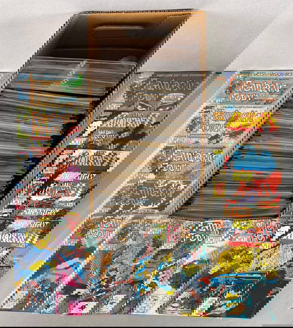 Shortbox Of 120+ Marvel / Dc Comics Auction