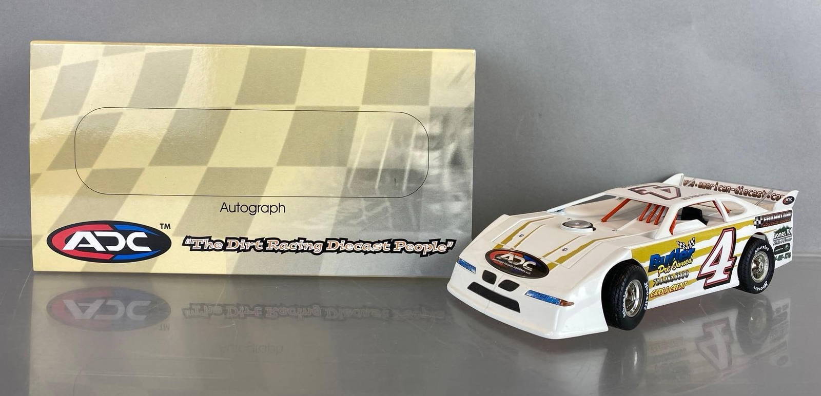 Adc Limited Edition Ed Ferree No. 4 Dirt Late Model Car Auction