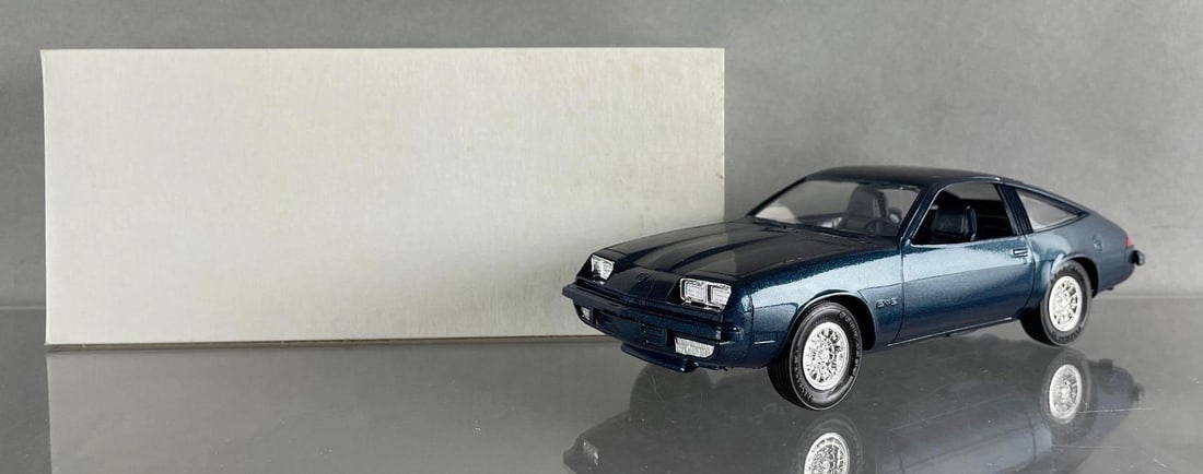 1979 Chevy Monza Metallic Blue Dealership Promo Car