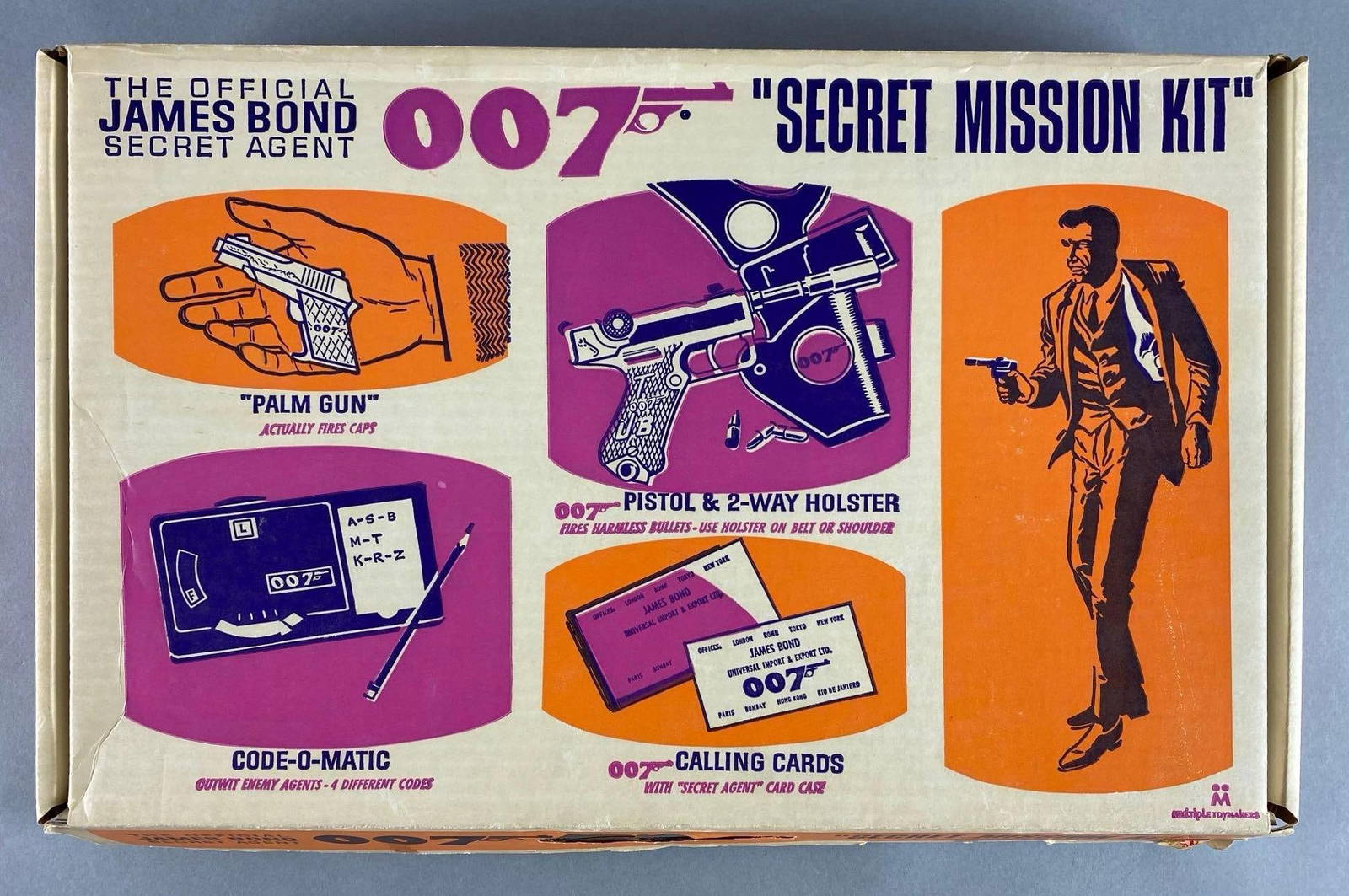 1966 Multiple Toymakers James Bond Secret Mission Kit Auction