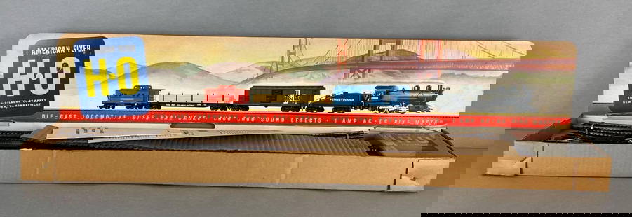 American Flyer Gilbert Ho Scale Tru-model Train Set Auction