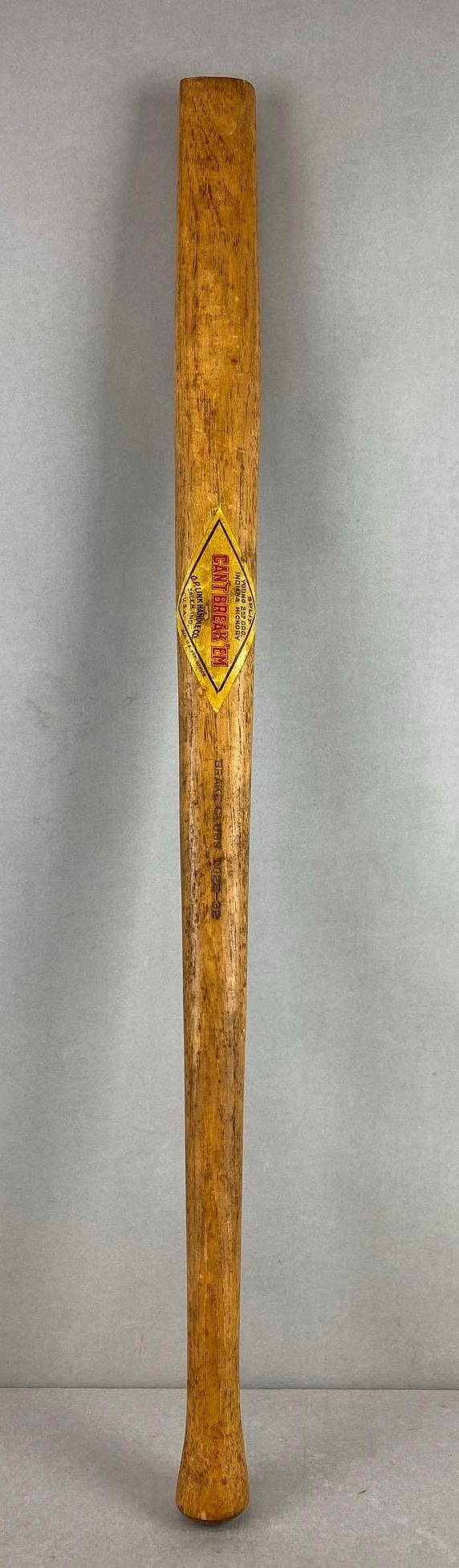 Cant Break Em Railroad Break Bat Auction