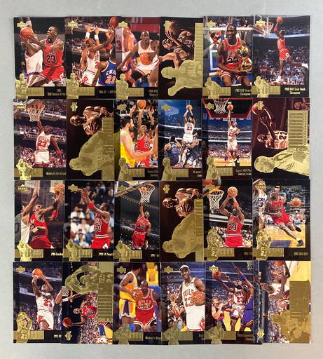1996 Upper Deck Michael Jordan Collection Jumbo Complete Set