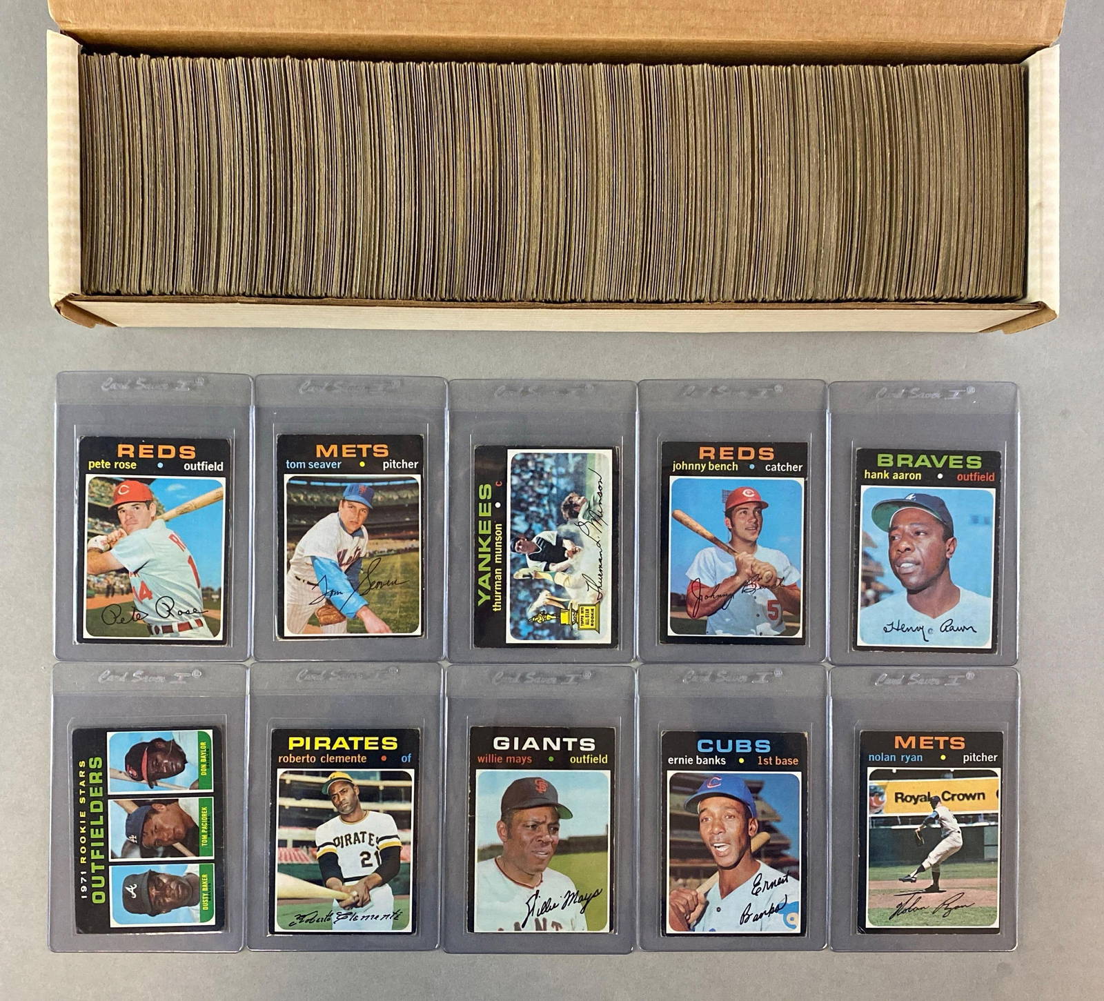 1971 Topps Baseball Complete Set Auction
