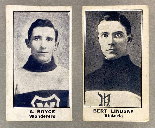 Rare 1912 C57 Imperial Tobacco Hockey Series Bent Lindsay #13 And ...