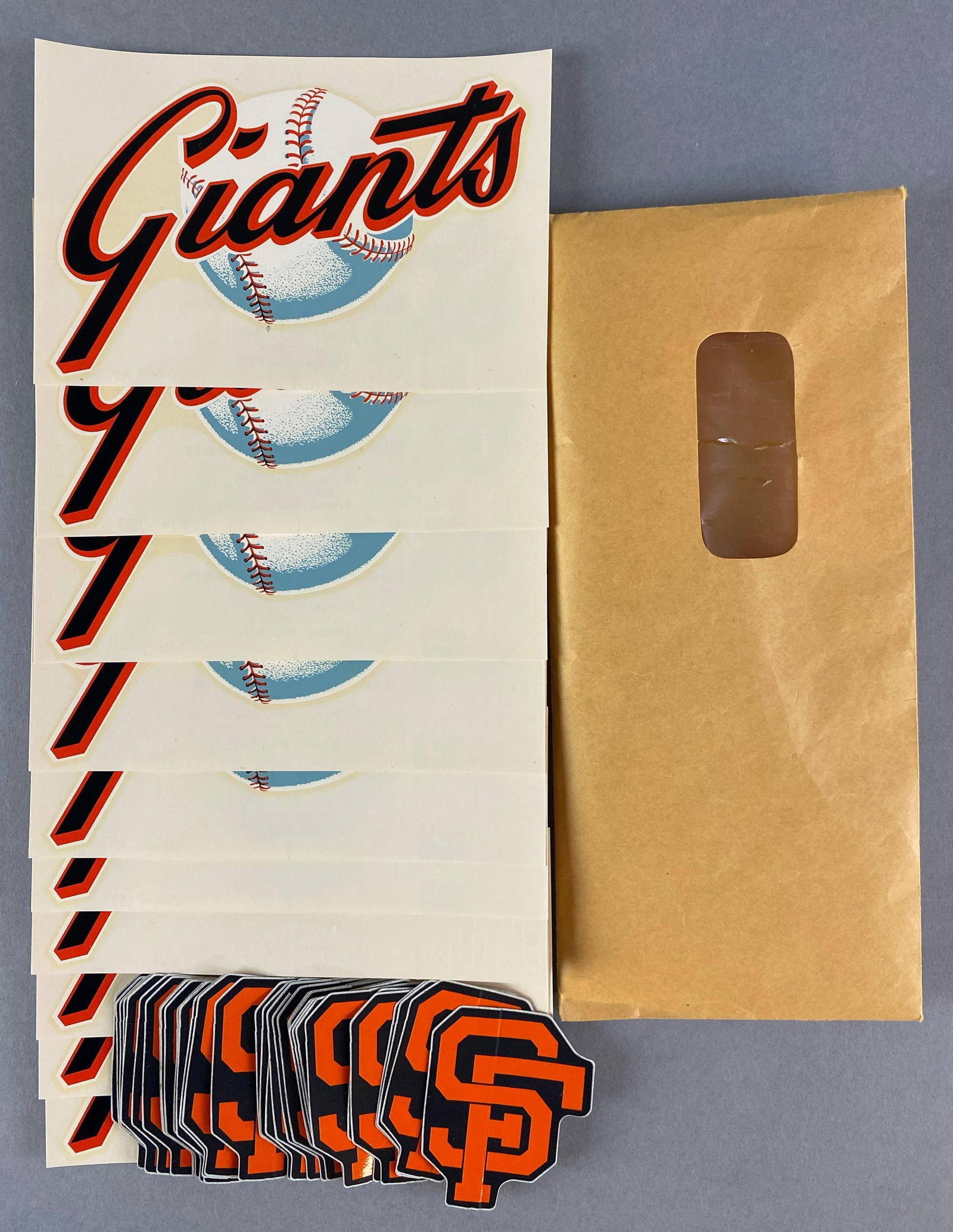 11 - 1960s San Francisco Giants Window Decals And 30+ 1960s Sf Borden ...