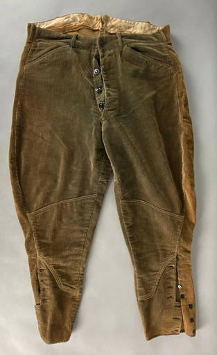 1939 Dodge City Errol Flynn Corduroy Riding Pants