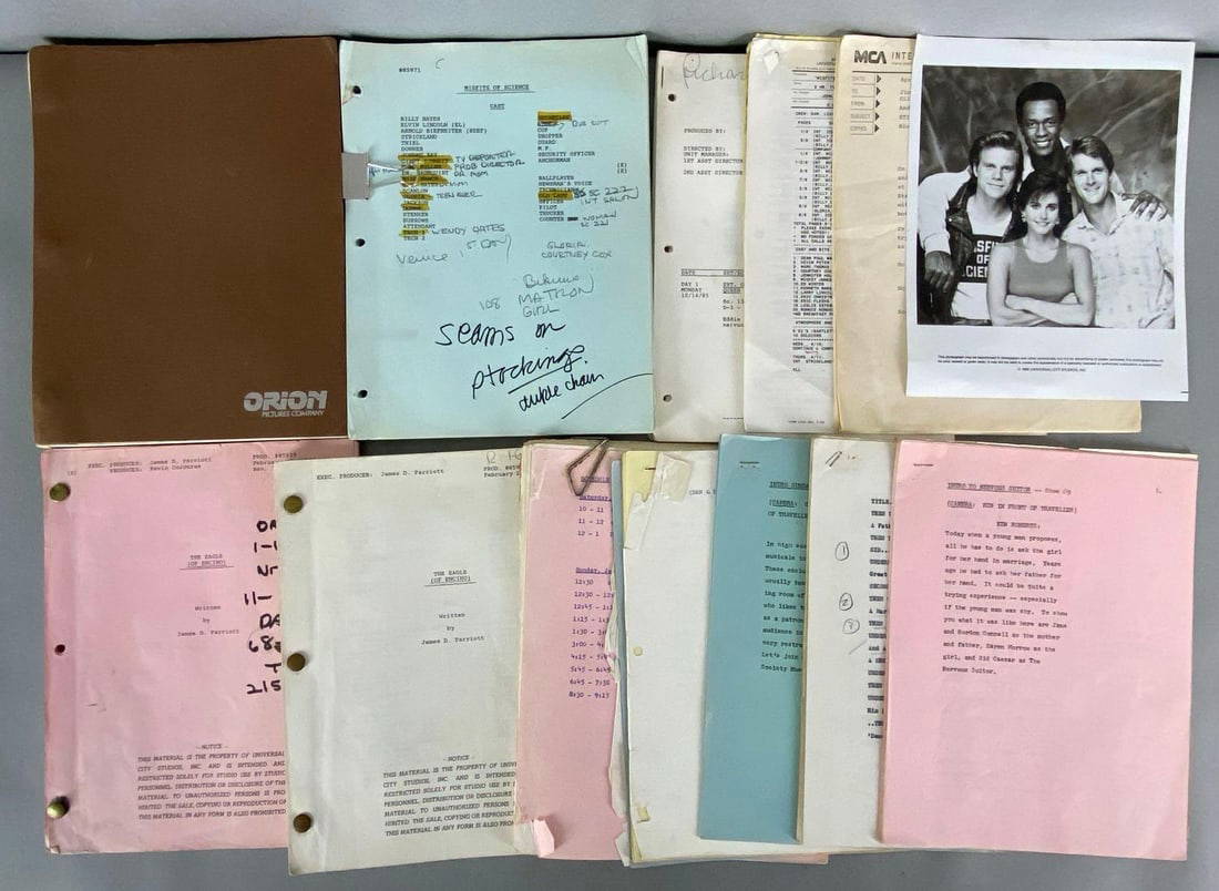 Group Of Assorted Scripts And More Auction