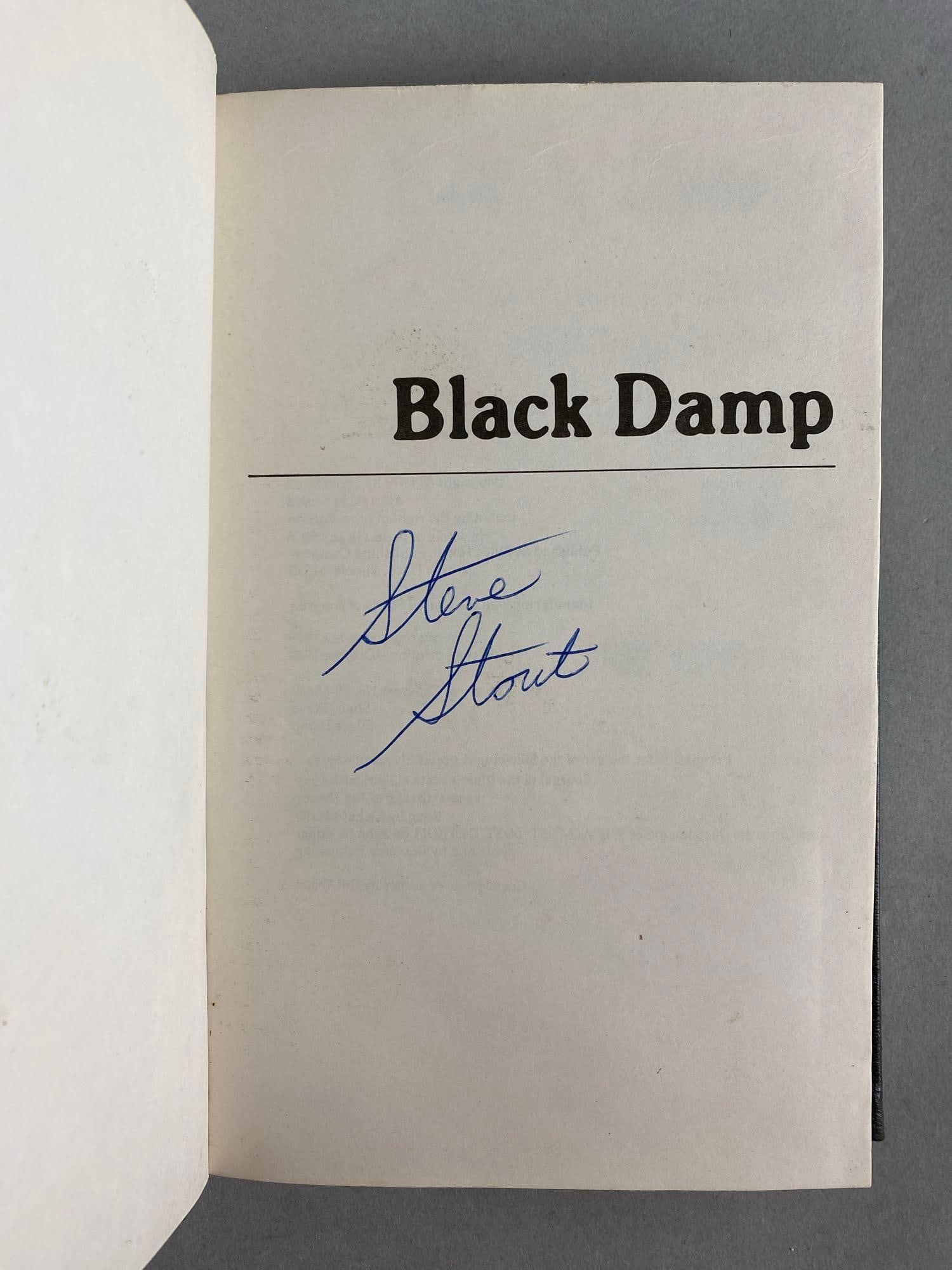 Signed 1979 Steve Stout Black Damp Cherry Mining Disaster Hardcover ...