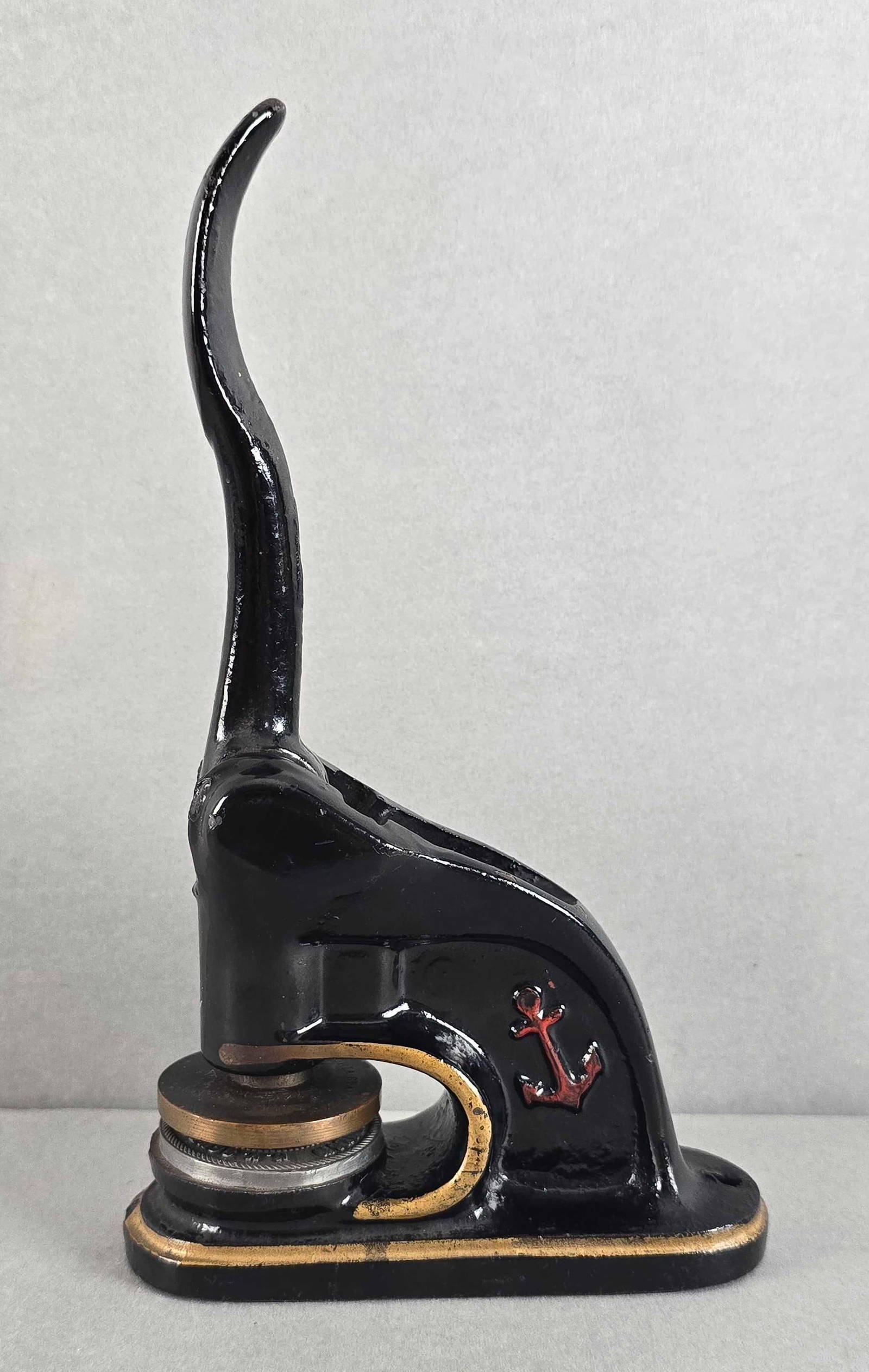 Cast Iron Notary Seal Press Stamp Embosser Auction