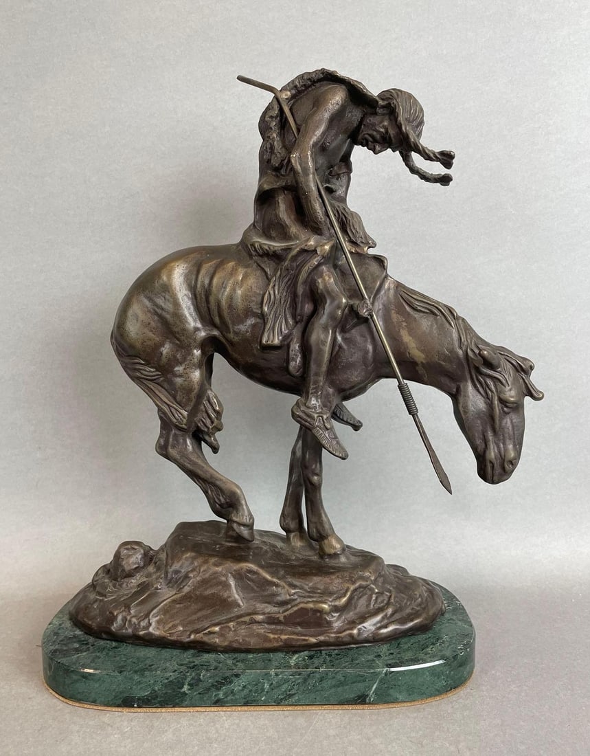 Fraser End Of The Trail Bronze Sculpture Auction