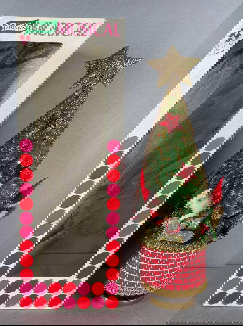 Yuletide Rotating Musical Christmas Tree Auction