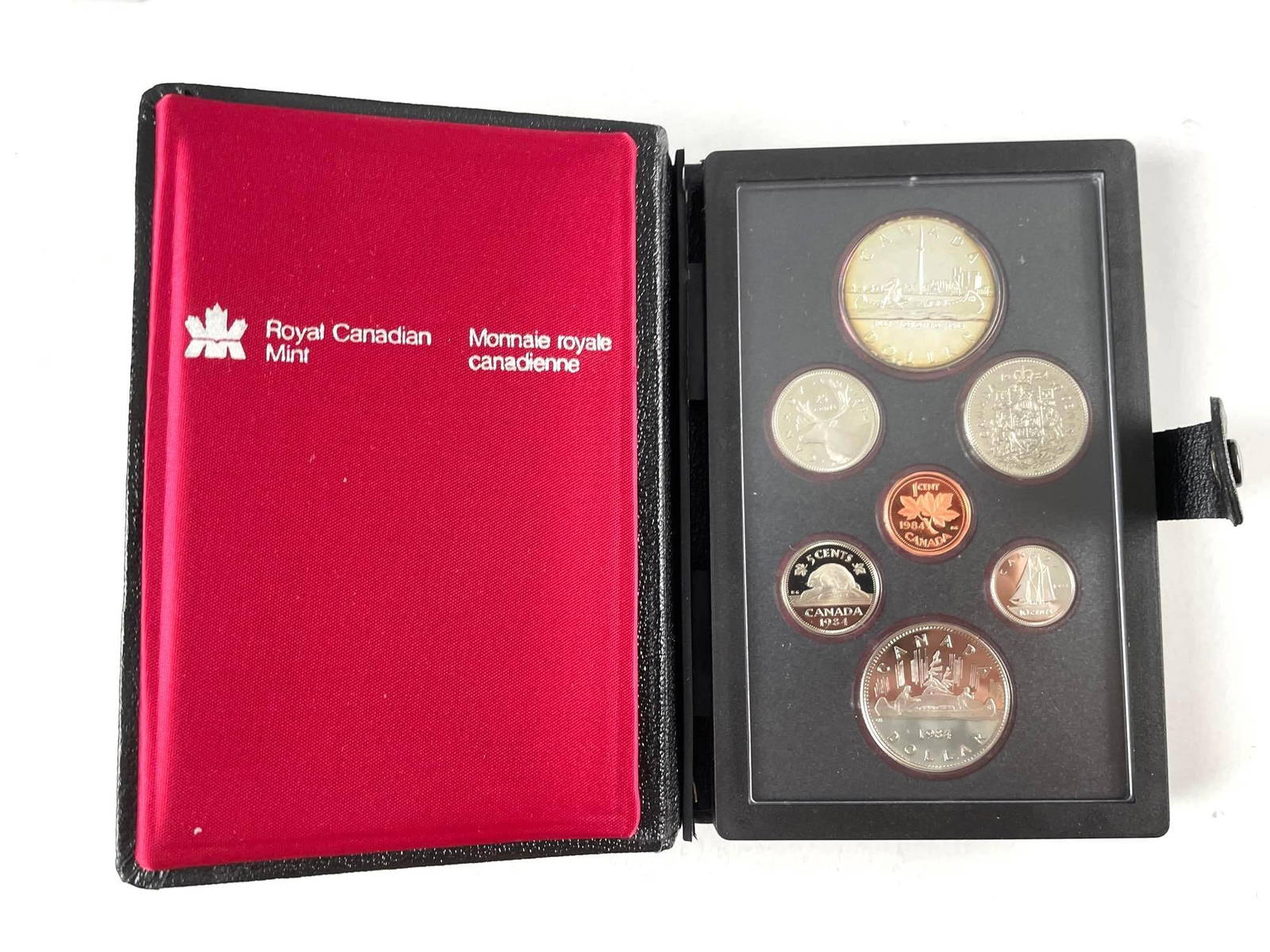 1984 Royal Canadian Mint Proof Coin Set Auction