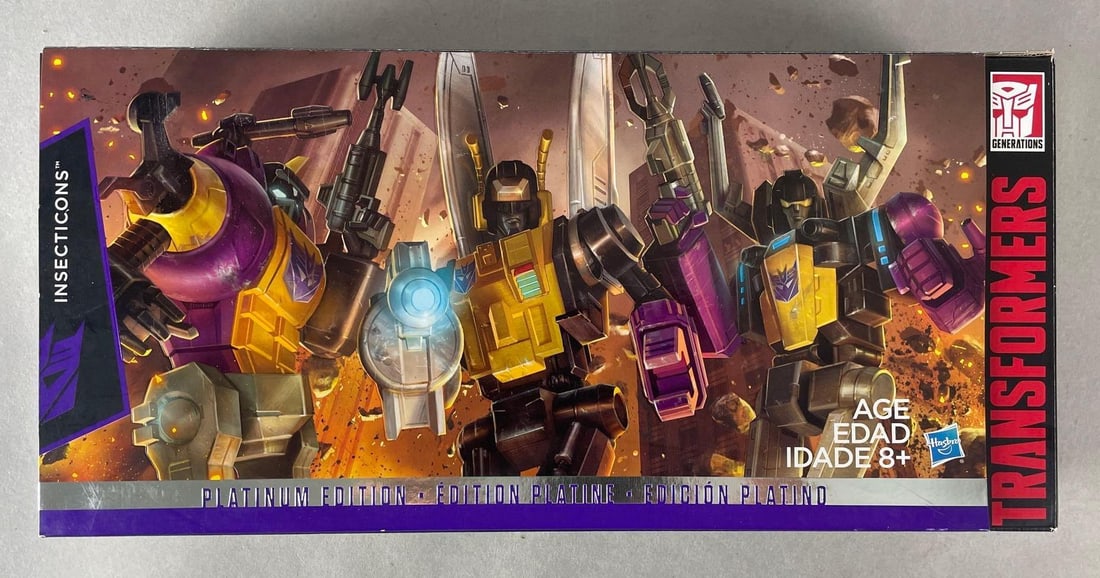 Hasbro Platinum Edition Transformers Generations Insecticons