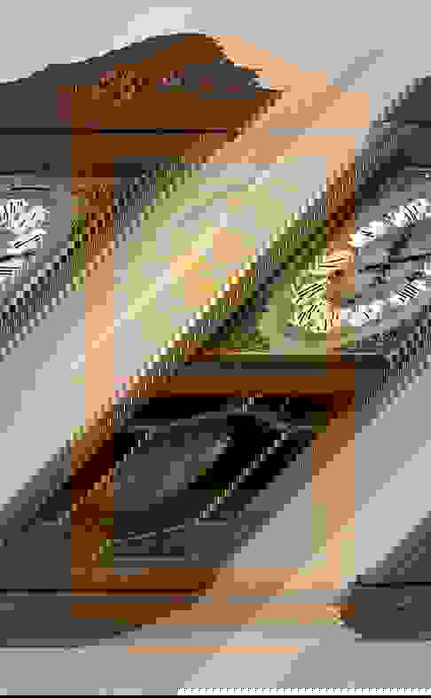 Antique West German Jauch Wind-up Oak Wall Clock Auction