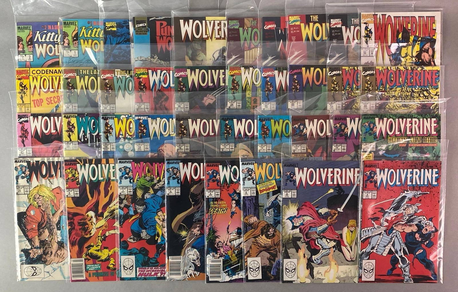 Group Of 30+ Marvel Wolverine Comic Books Auction