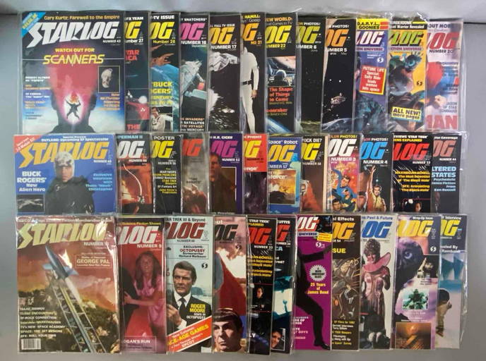 Group Of 30+ Starlog Magazines
