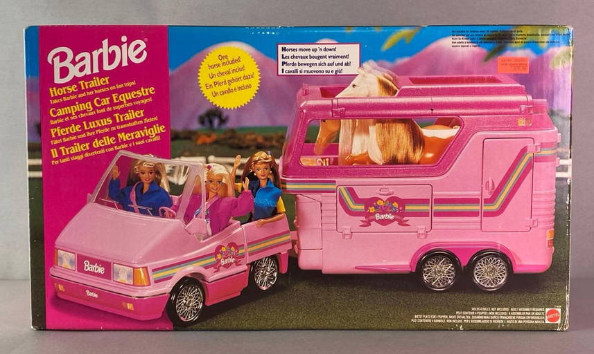 1993 Mattel Barbie Horse Trailer Set