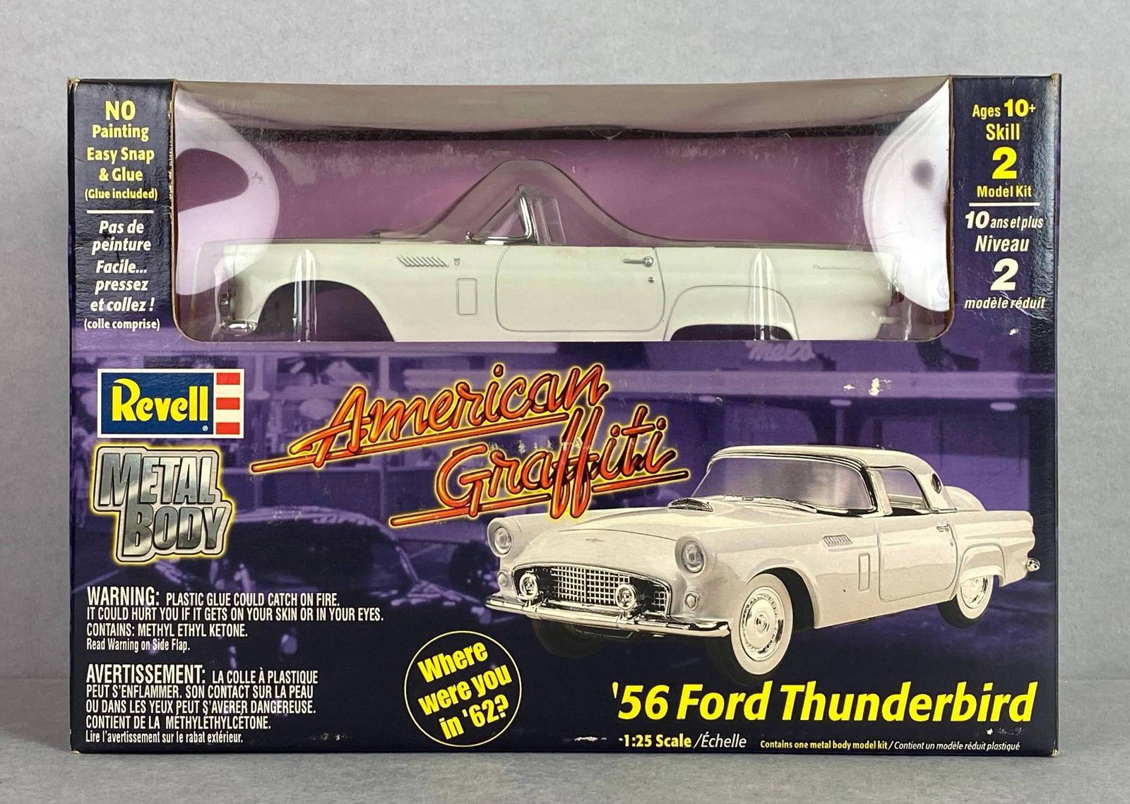Revell American Graffiti 1956 Ford Thunderbird Model Kit Auction