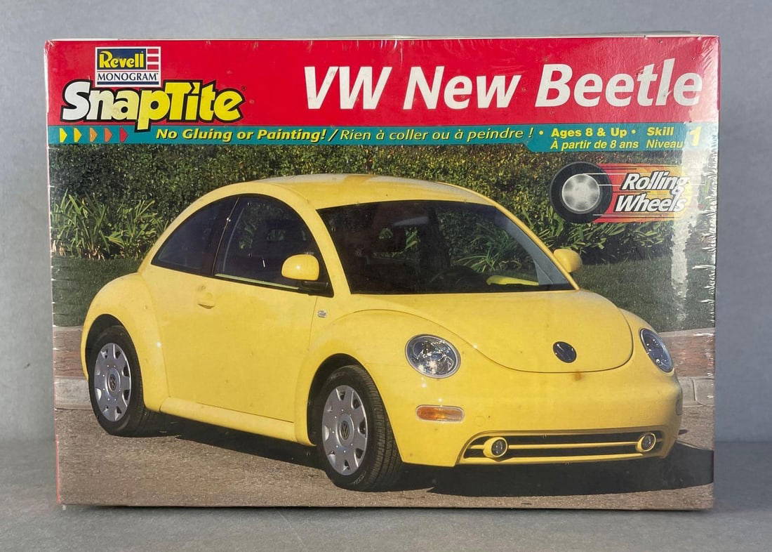 Revell Monogram Snaptite Vw New Beetle Model Kit Auction