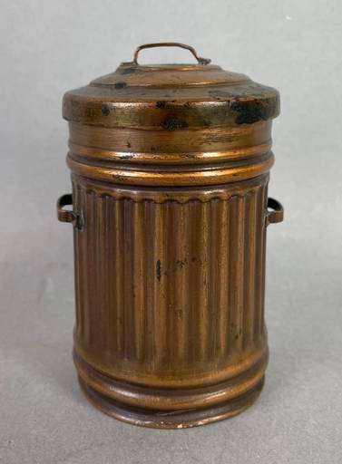 Vintage Craftsman Co. Copper Humidor Trash Can