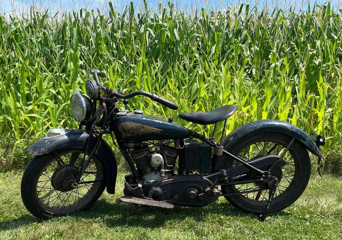 1939 Indian Junior Scout Motorcycle - Owned By Dave Ohrt Auction