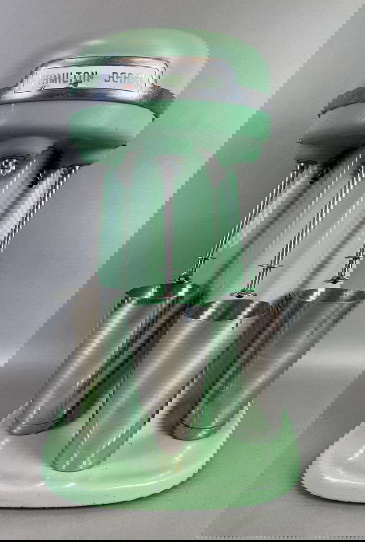 Vintage Hamilton Beach Triple Head Milkshake Mixer Auction