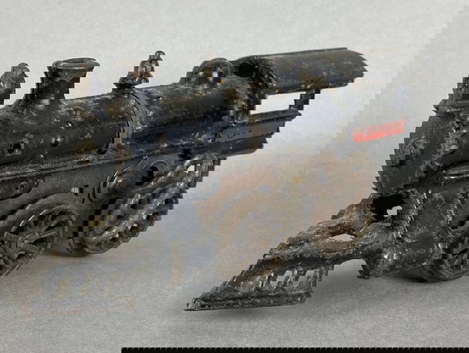 Vintage Hafner Cast Iron Wind Up Locomotive