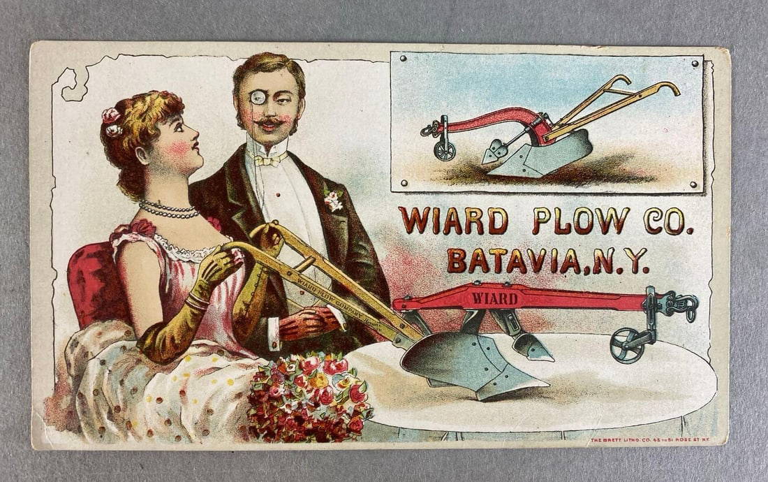 Wiard Plow Co. Trade Card Auction