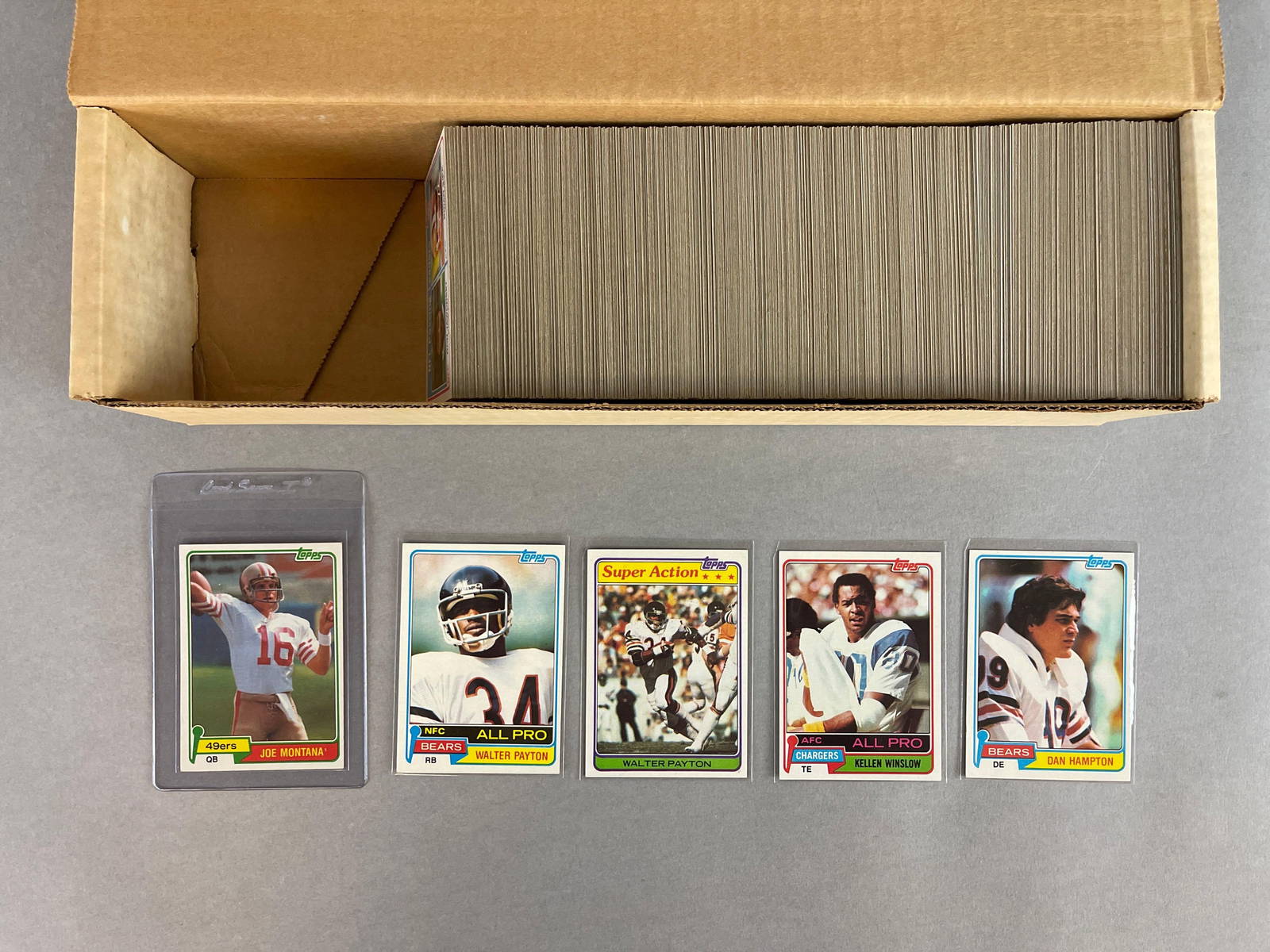 1981 Topps Football Complete Set Auction
